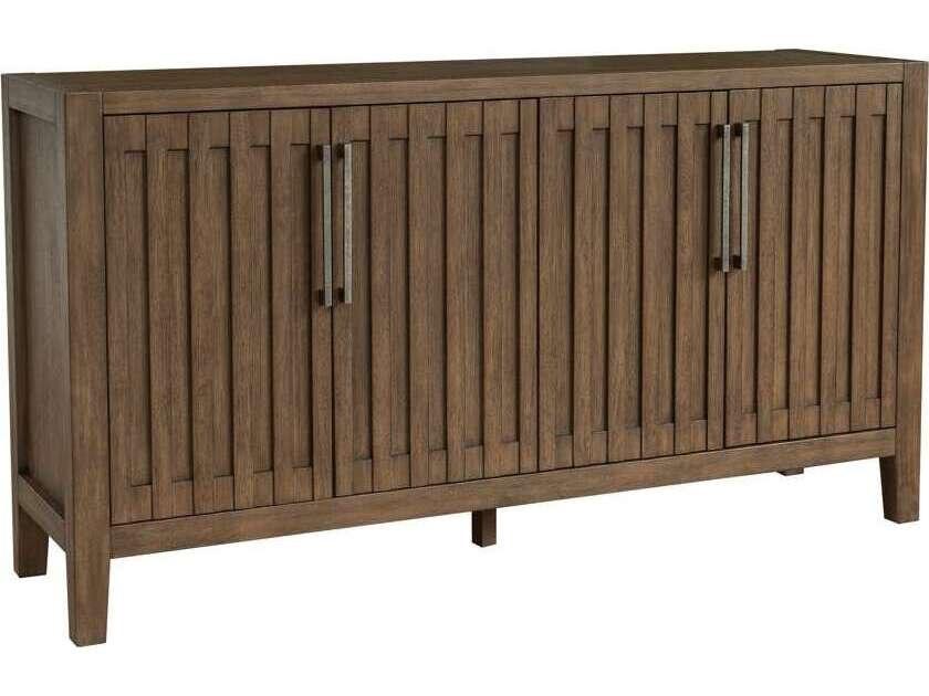 Bassett Mirror 66 Oak Wood Sideboard | 6088-DR-576 | LuxeDecor